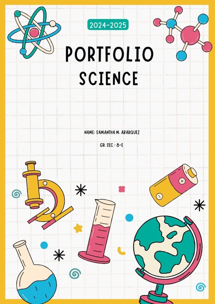 Modèle page de garde Sciences de la vie et de la Terre (SVT) à ...
