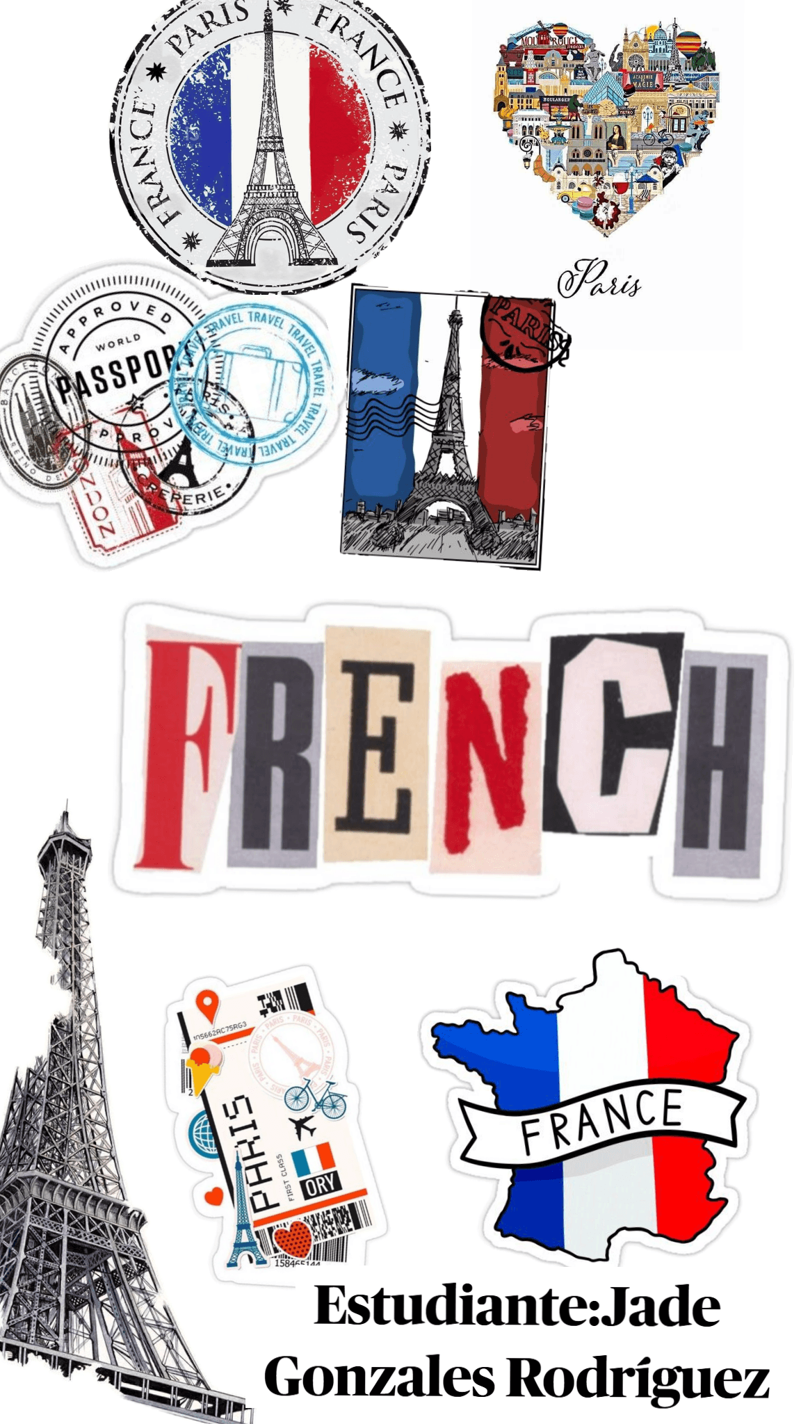 Page de garde Français à imprimer pour cahier scolaire